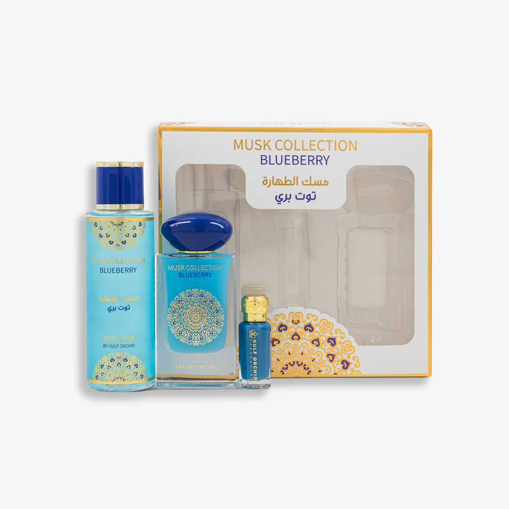 Musk Tahara Gift Set - Blueberry by Gulf Orchid – Sewar