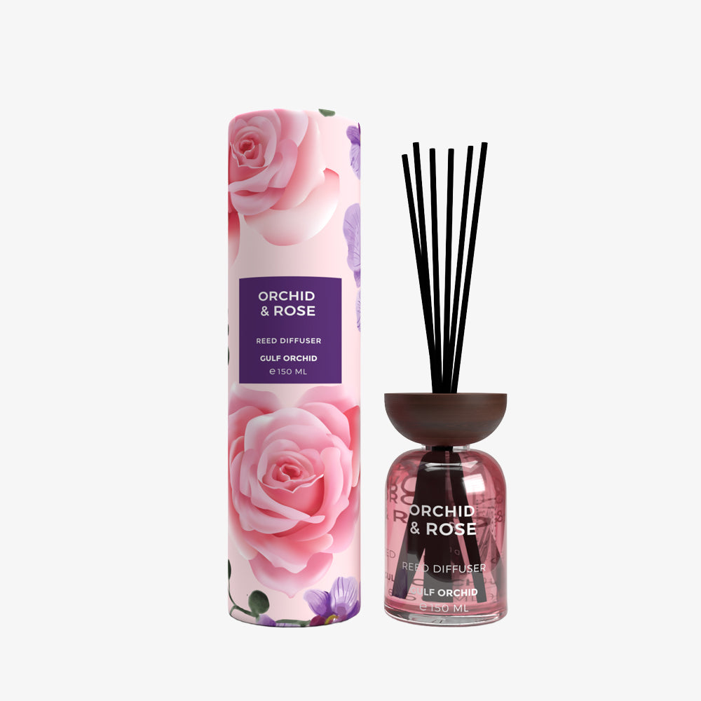 Reed Diffuser - Orchid & Rose by Gulf Orchid – Sewar